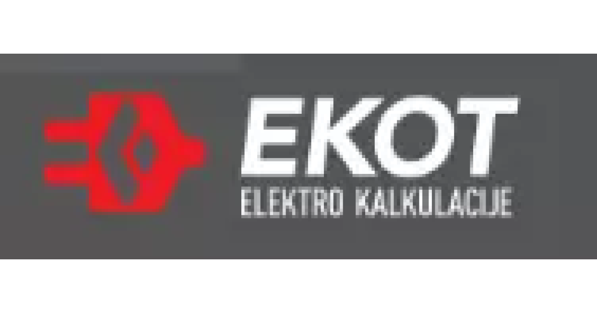 Izdelava elektro ponudb Slovenija - EKOT ELEKTRO KALKULACIJSKE OSNOVE D ...