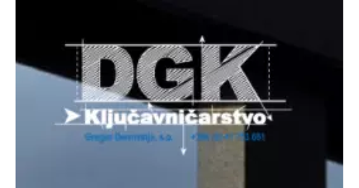 Kovinske ograje Ljubljana - DGK KLJUČAVNIČARSTVO, GREGOR DERMASTJA S.P.