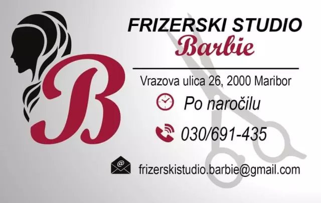 Frizerski salon, frizerka, Maribor okolica - FRIZERSKI STUDIO BARBIE ...