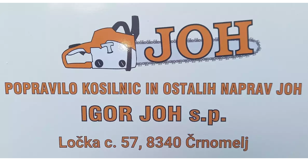 Servis kosilnic Novo mesto, Dolenjska - Igor Joh s.p.