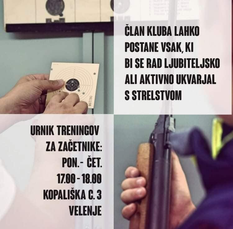 Strelsko društvo Mrož Velenje - Športno streljanje Velenje